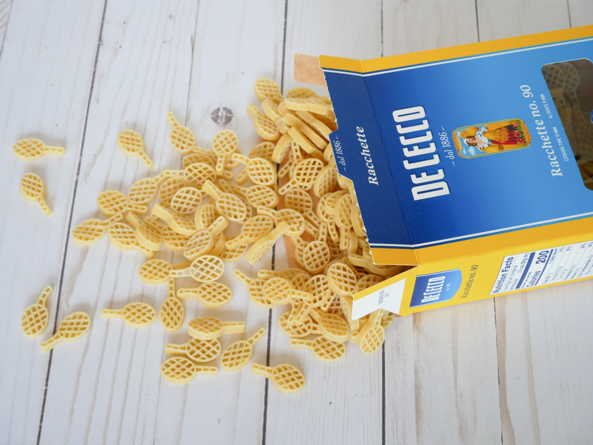 Tennis Racquet Rachette Pasta - The April Blake