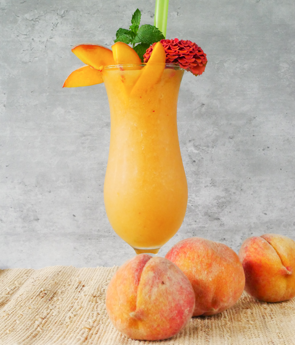 Southern Style Peach Flip - The April Blake