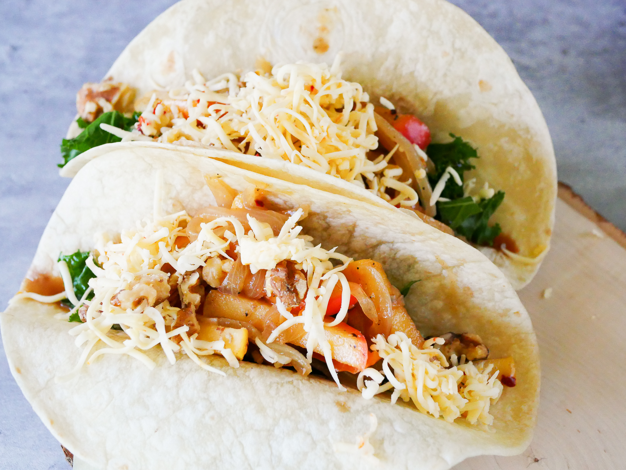 Honeycrisp Apple Tacos - The April Blake